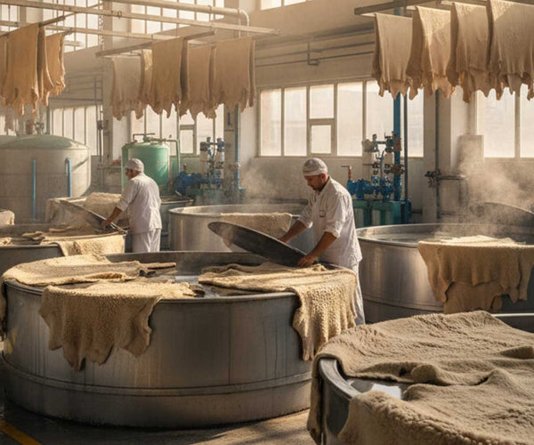 Sheepskin Tanning Process Explained | Natural & Chemical Tannery ...
